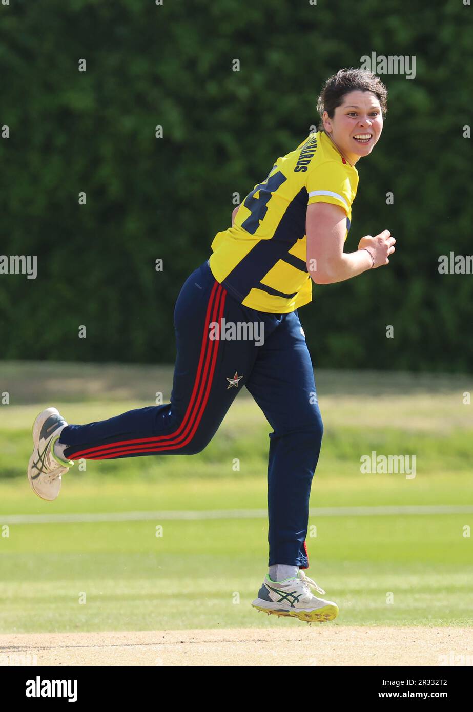 South East Stars Alice Davidson-Richards during Charlotte Edwards Cup ...