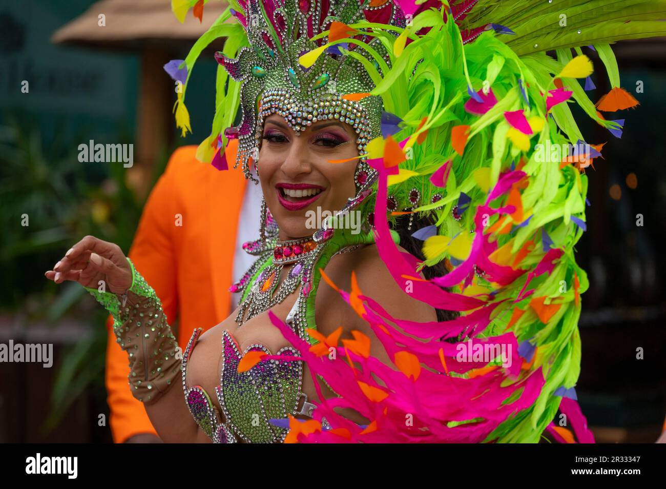 Royal Hospital Chelsea, London, UK. 22nd May, 2023. Carnival performers ...