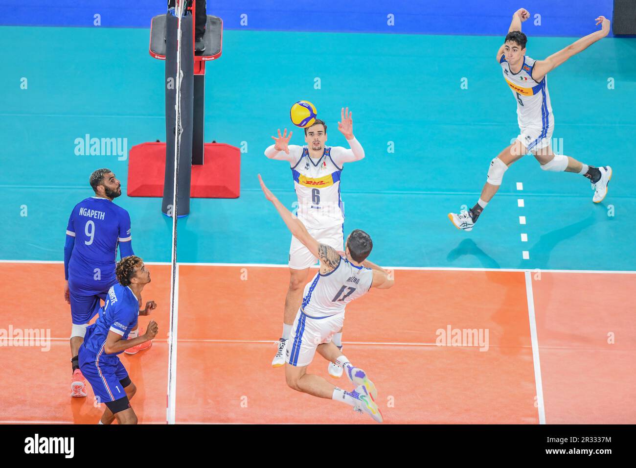 Simone Gianelli, Simone Anzani, Alessandro Michieletto (Italy); Earvin ...