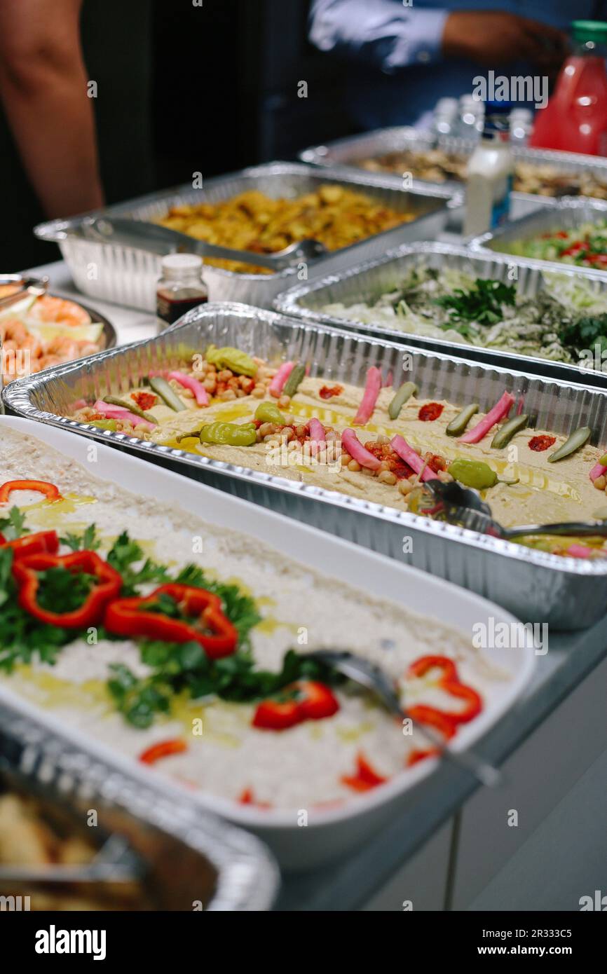 Food at a party Stock Photo - Alamy