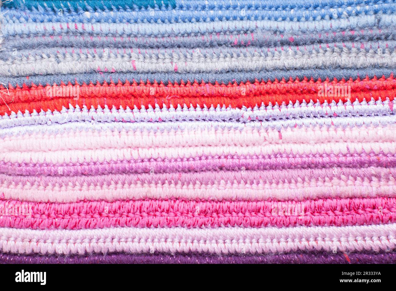 Crochet color background Stock Photo - Alamy