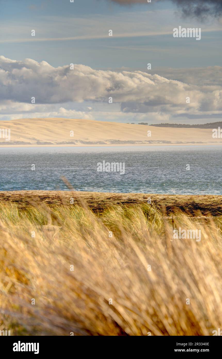 Boats on beach at cap ferret hi-res stock photography and images - Alamy