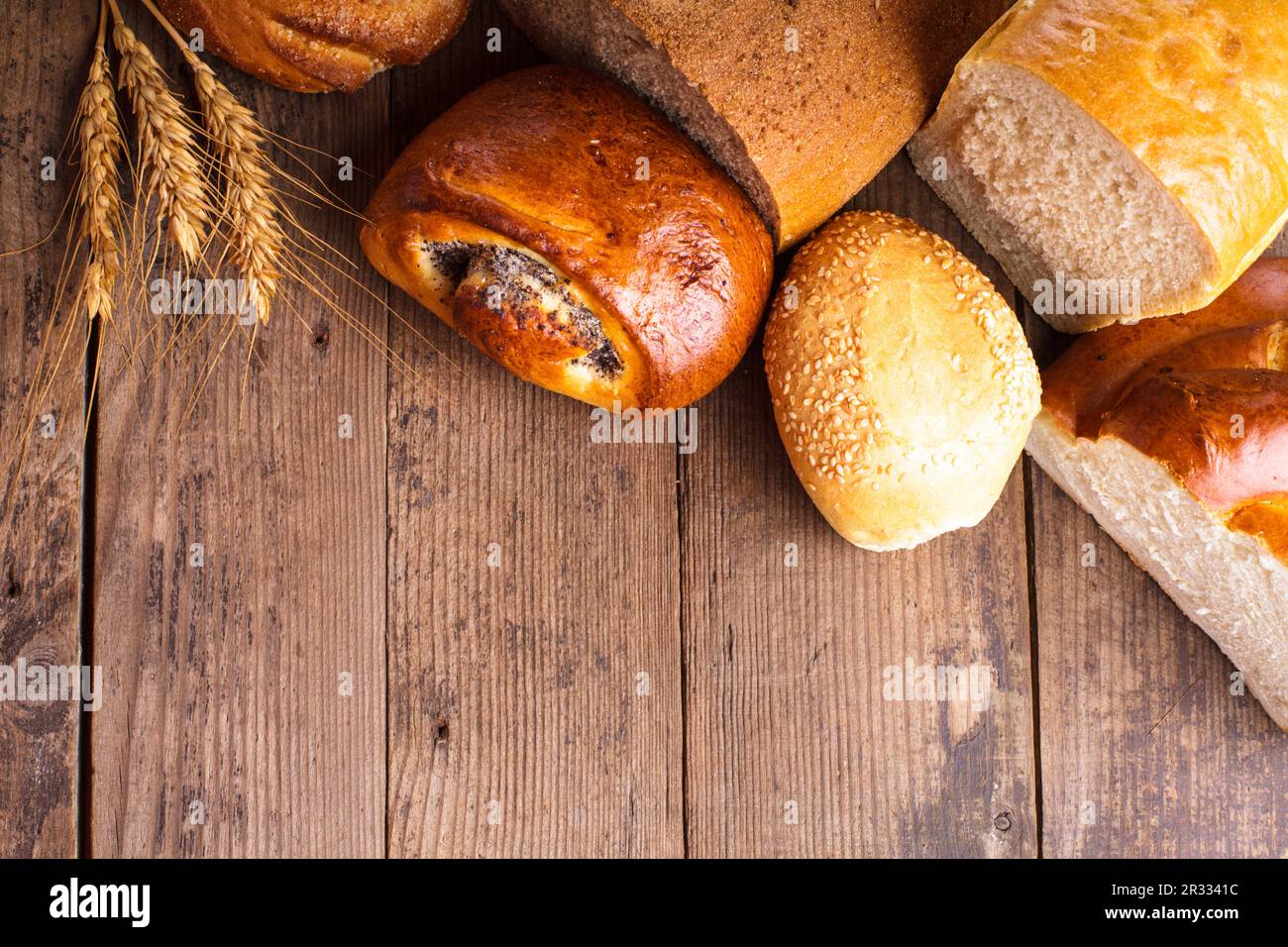 Types of bread Stock Photo - Alamy