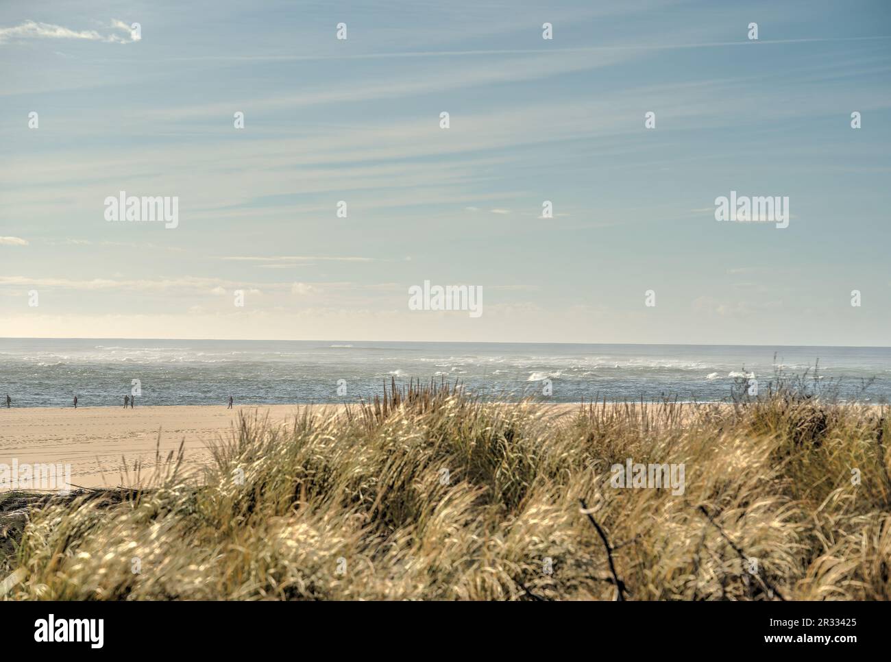 Cap Ferret Beach, France Stock Photo - Alamy