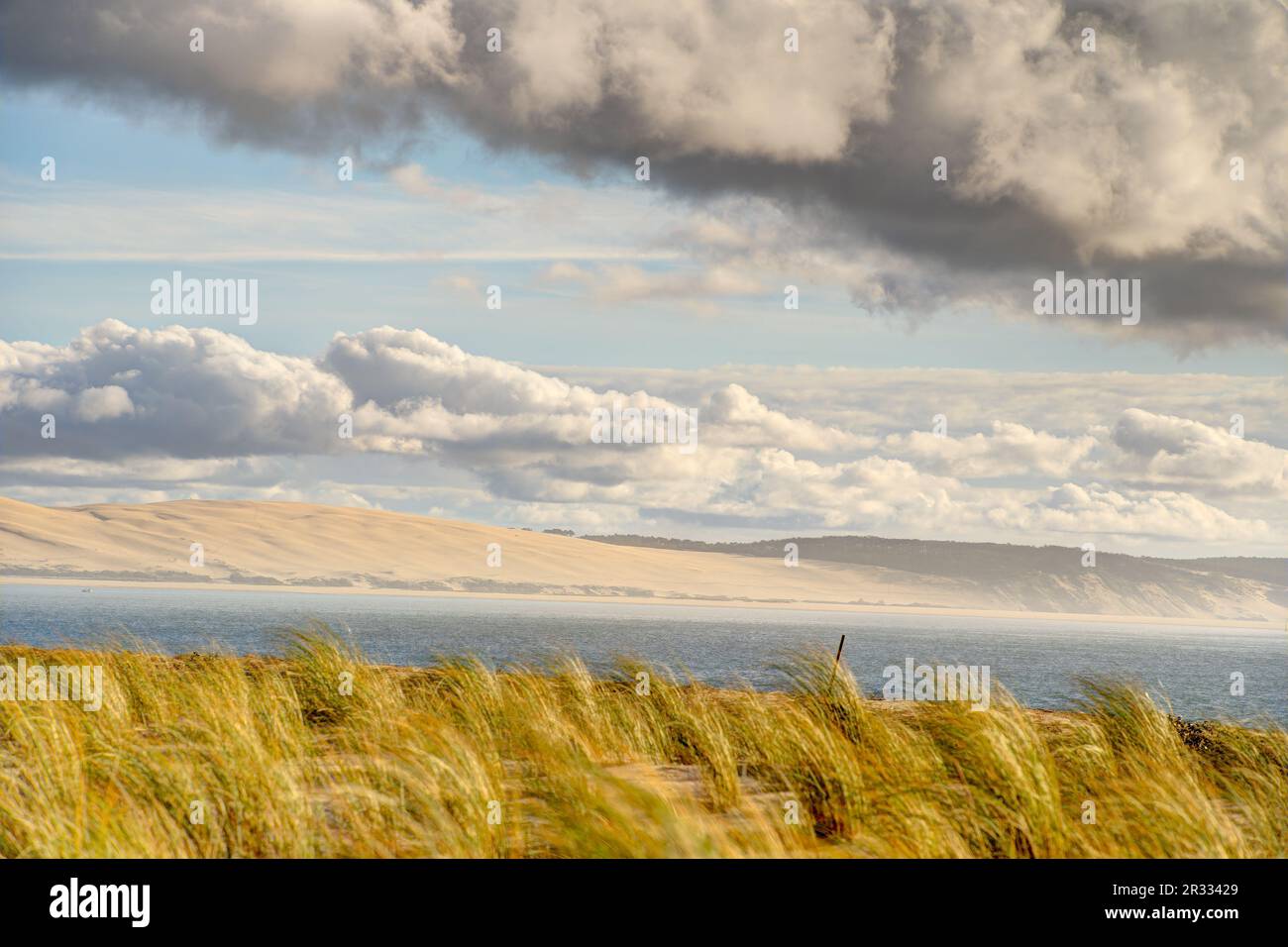 Cap Ferret Beach, France Stock Photo - Alamy
