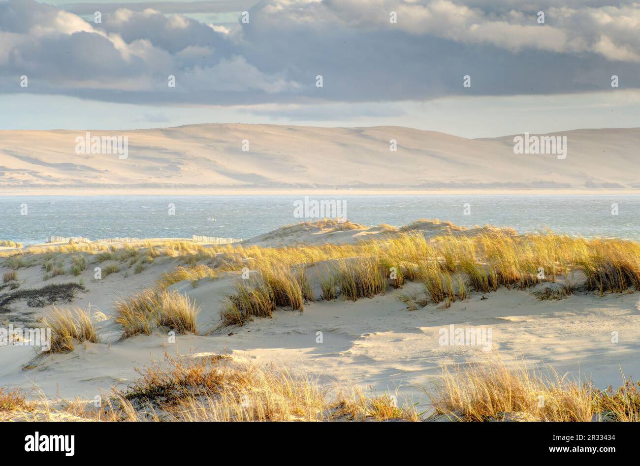 Cap Ferret Beach, France Stock Photo - Alamy