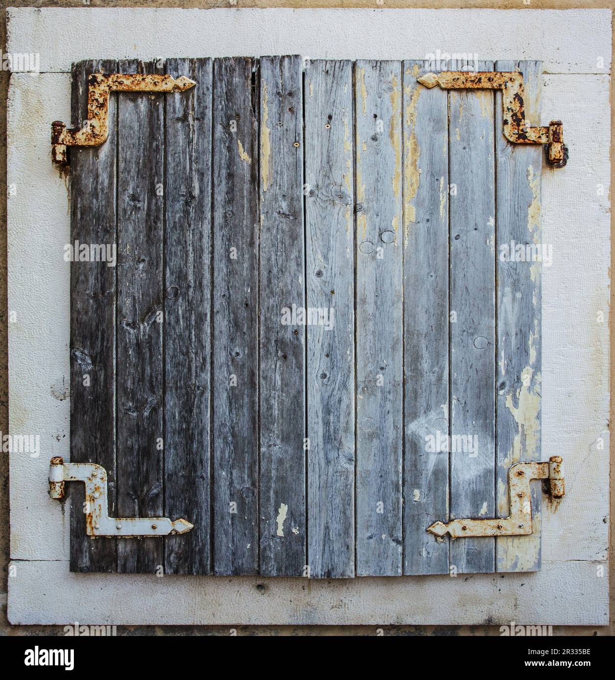 Old window shutters hi-res stock photography and images - Alamy