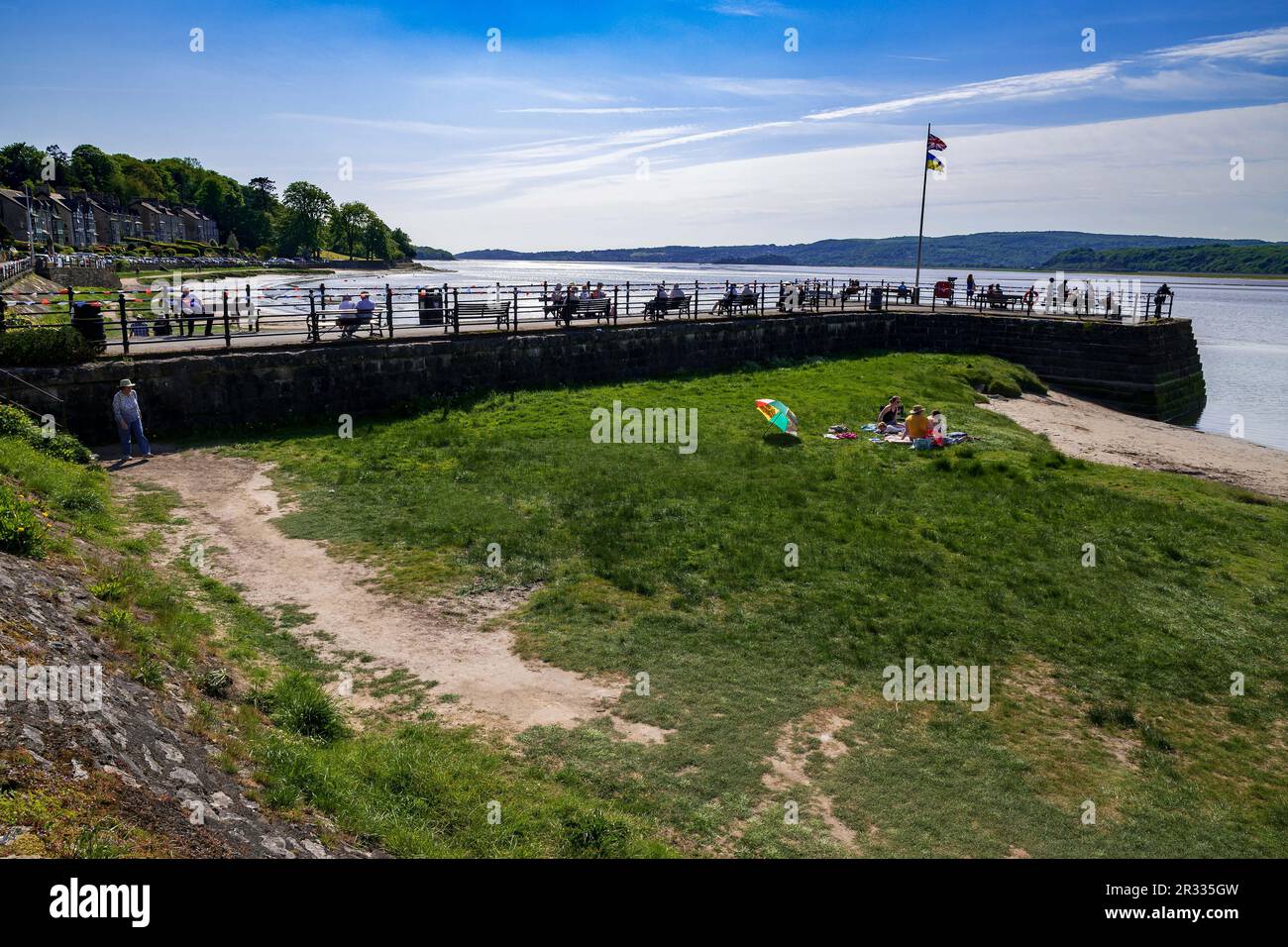 Arnside pier hi-res stock photography and images - Alamy