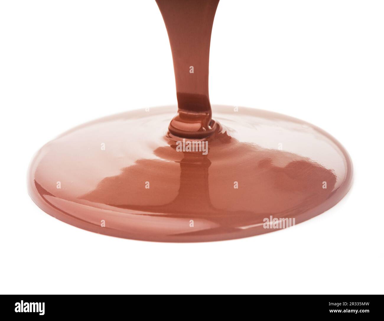 White chocolate swirls hi-res stock photography and images - Alamy