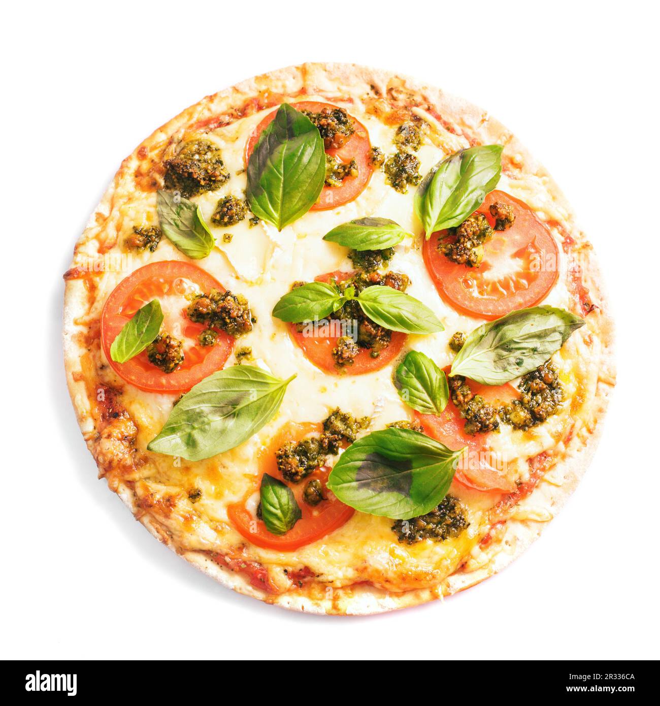 Basil crust Cut Out Stock Images & Pictures - Alamy