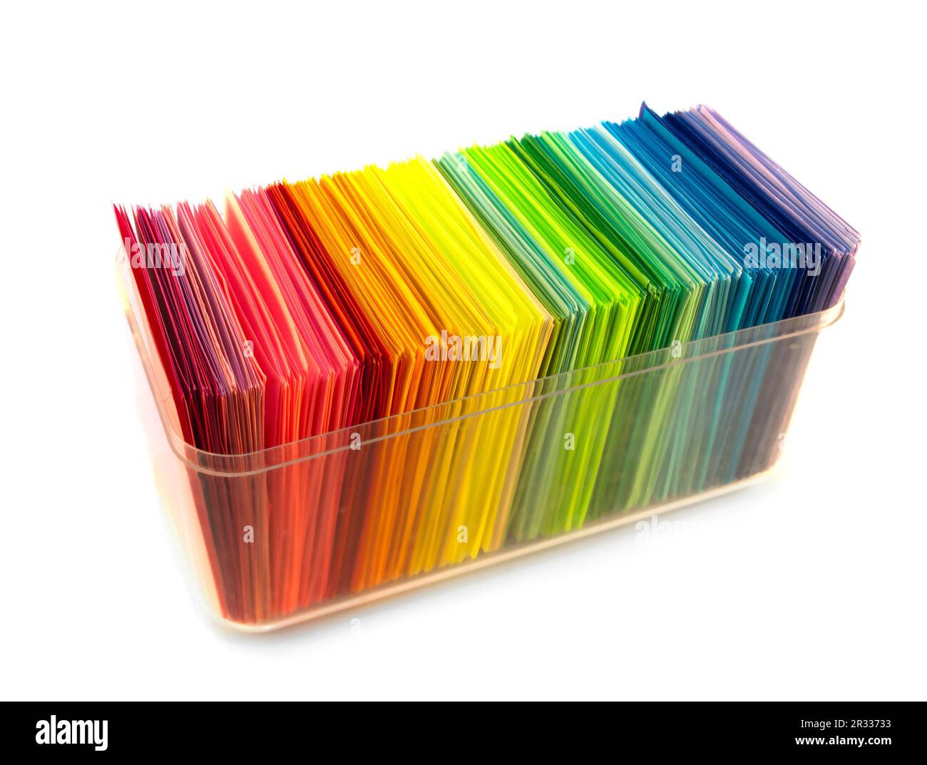 Various color paper Stock Photo - Alamy