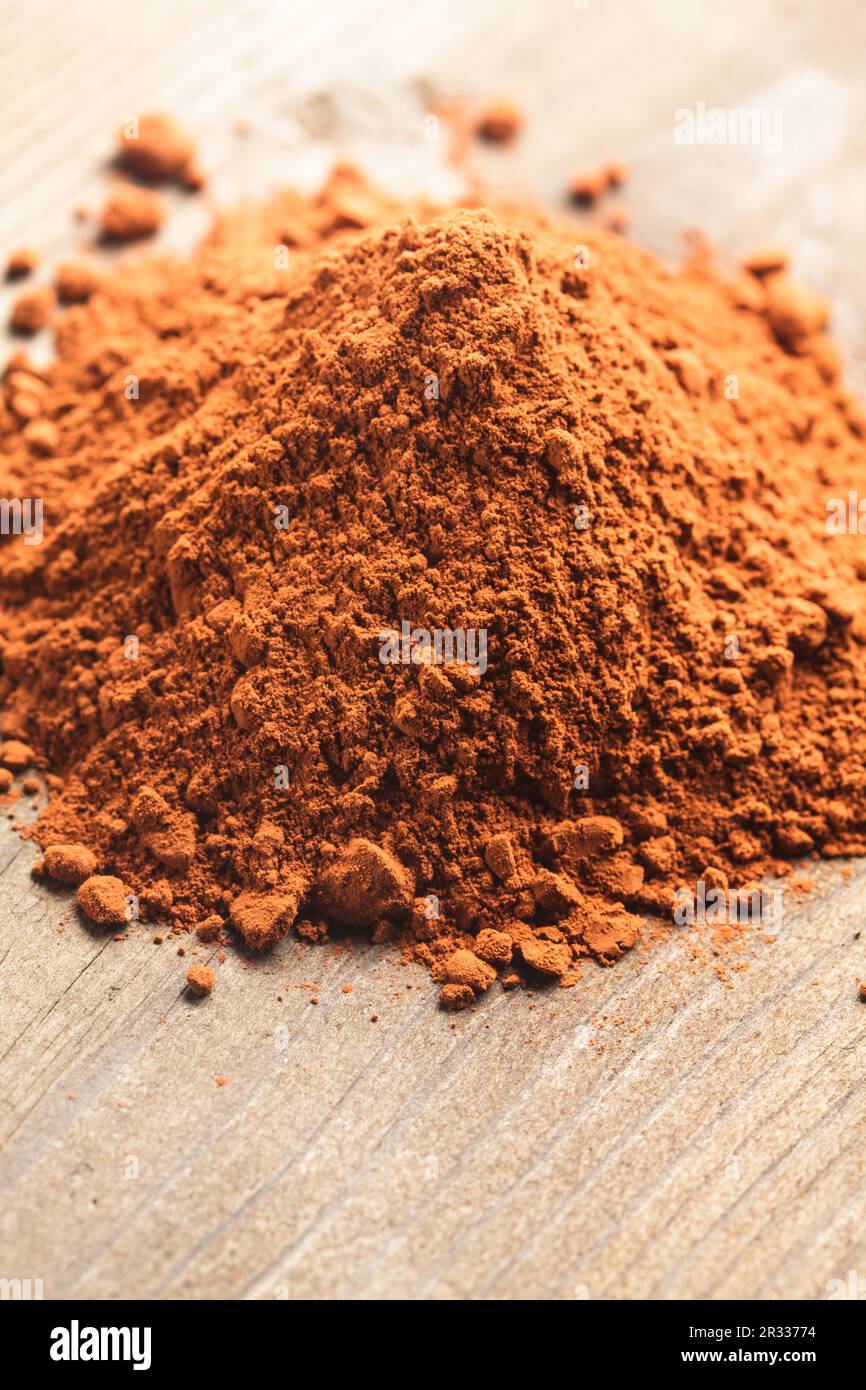 Cocoa powder chocolate texture hi-res stock photography and images - Alamy