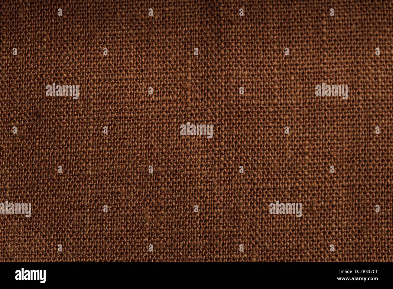 Brown linen texture Stock Photo - Alamy