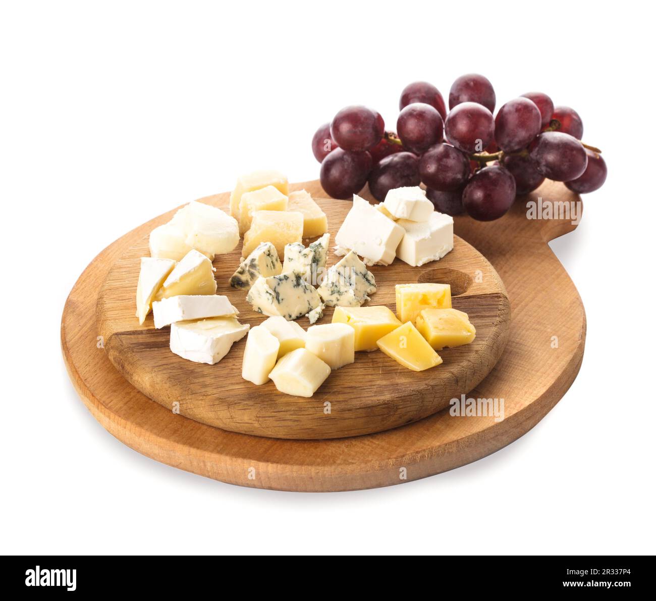 Food assorted cheese board Cut Out Stock Images & Pictures - Alamy