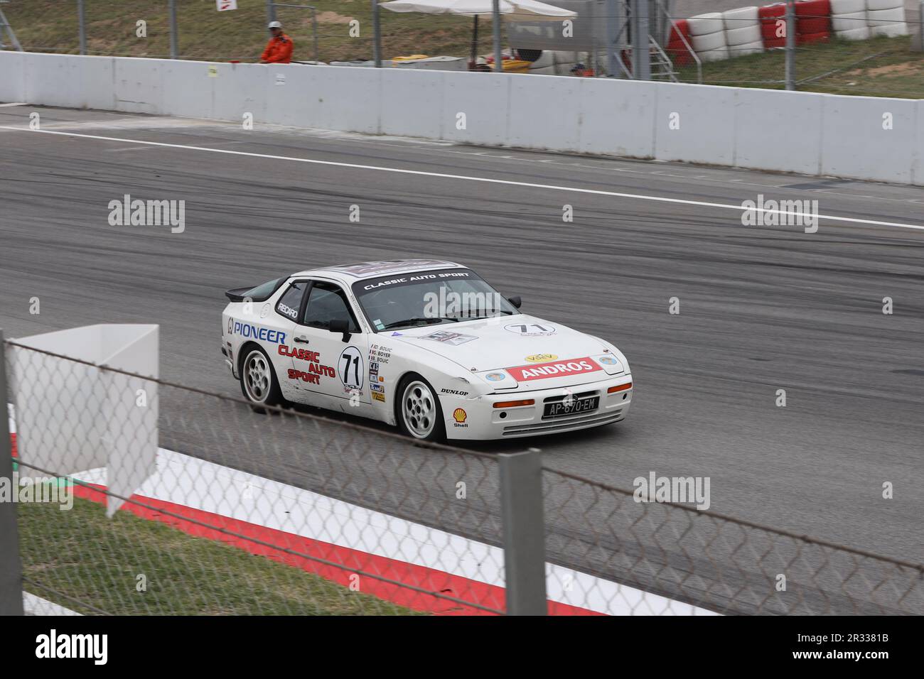 1987 Porsche 944 Turbo racing in the 6 hours of Barcelona Paco Godia ...