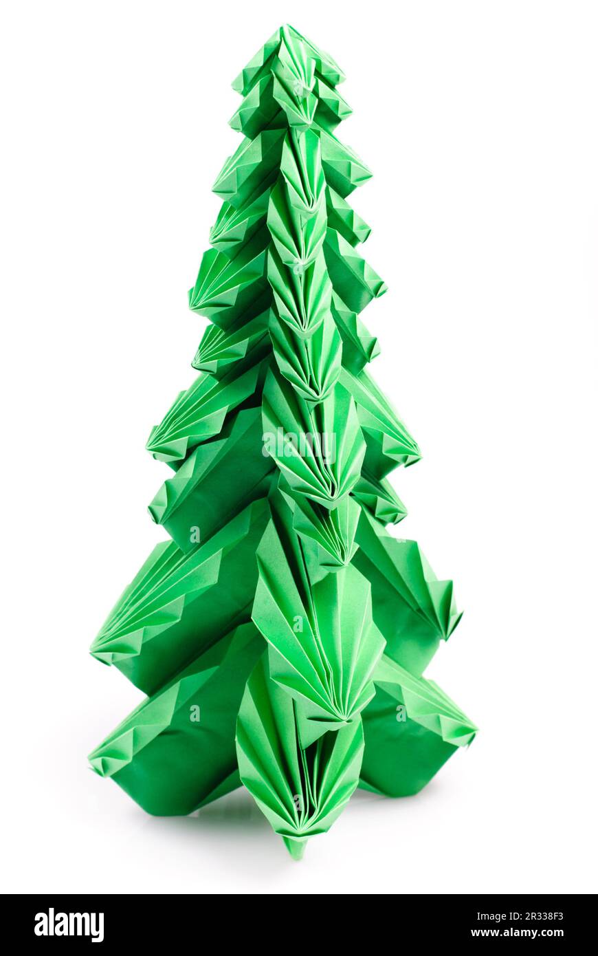 Origami fir tree Stock Photo - Alamy