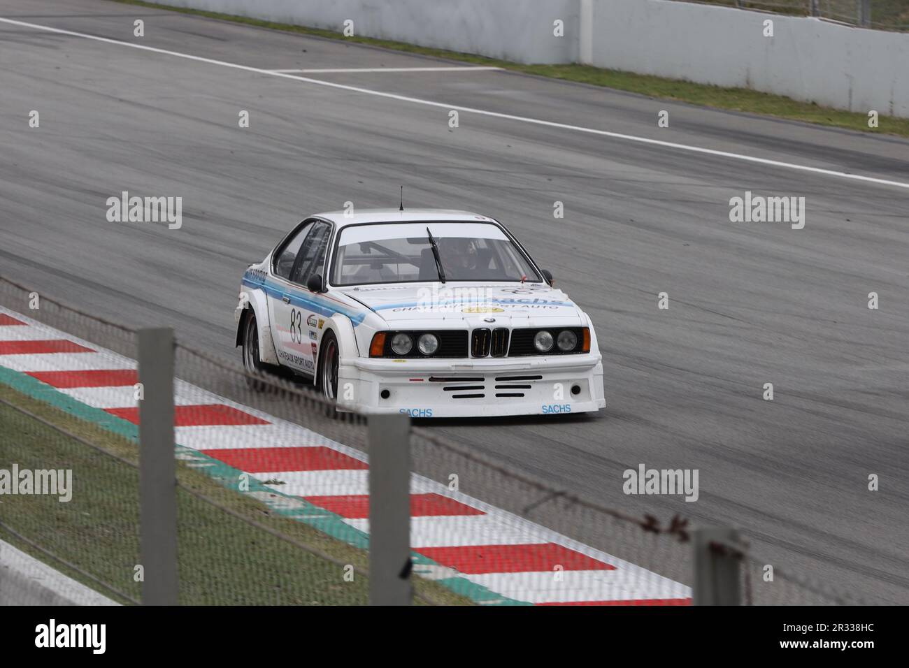 1979 BMW 635 CSI racing in the 6 hours of Barcelona Paco Godia Trophy ...