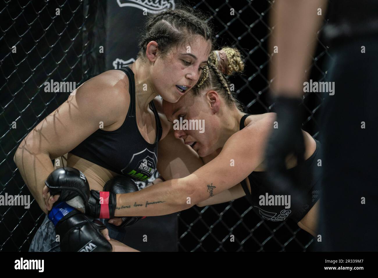 Madrid, Spain. 20th May, 2023. Chanel Forster and Mercedes Custodio ...