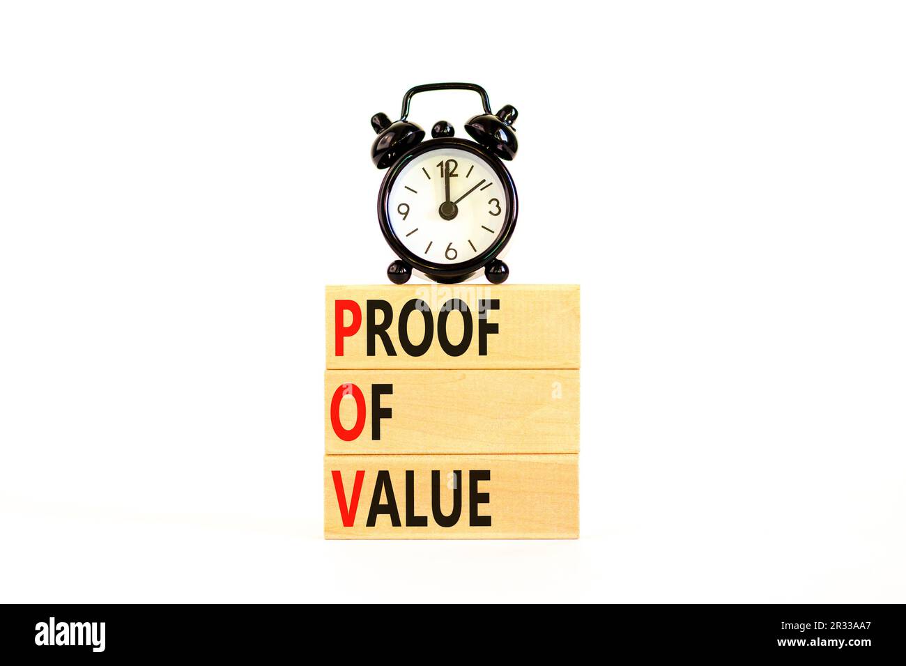 POV Proof of value symbol. Concept words POV Proof of value on ...