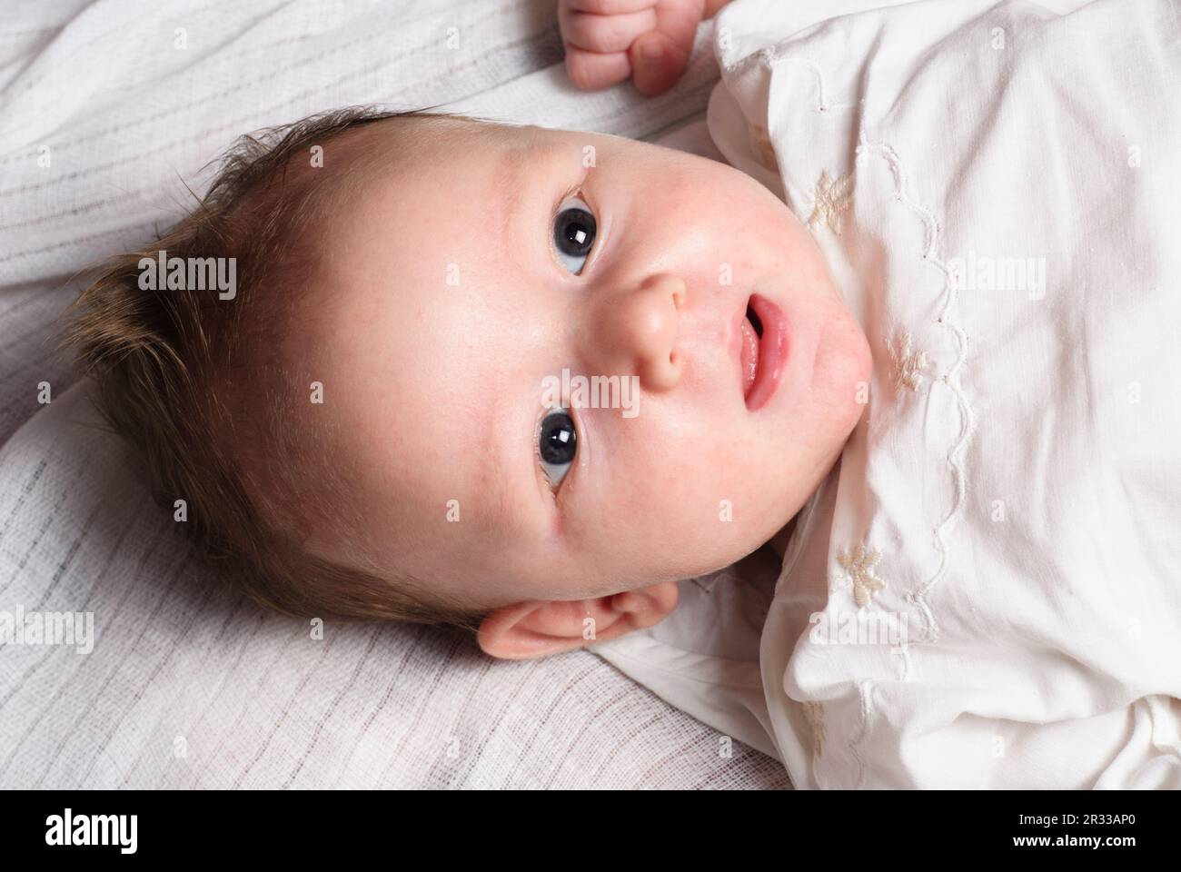 Babys face hi-res stock photography and images - Alamy