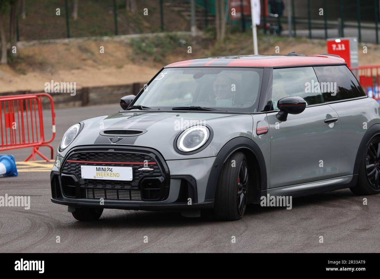 Mini Cooper test driving experience with members of public driving at ...