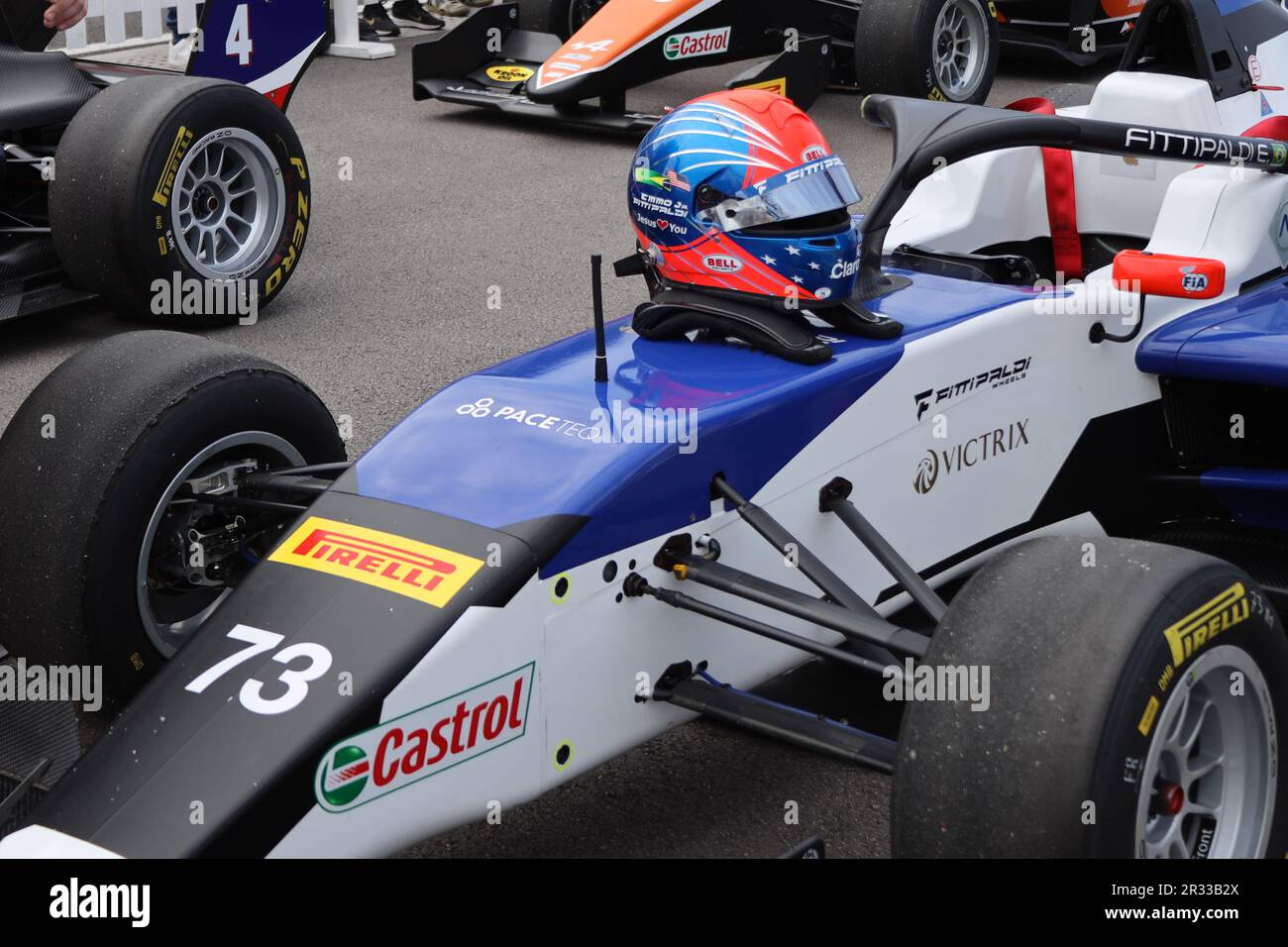 Emerson Fittipaldi Jr team car at Formula Regional European ...