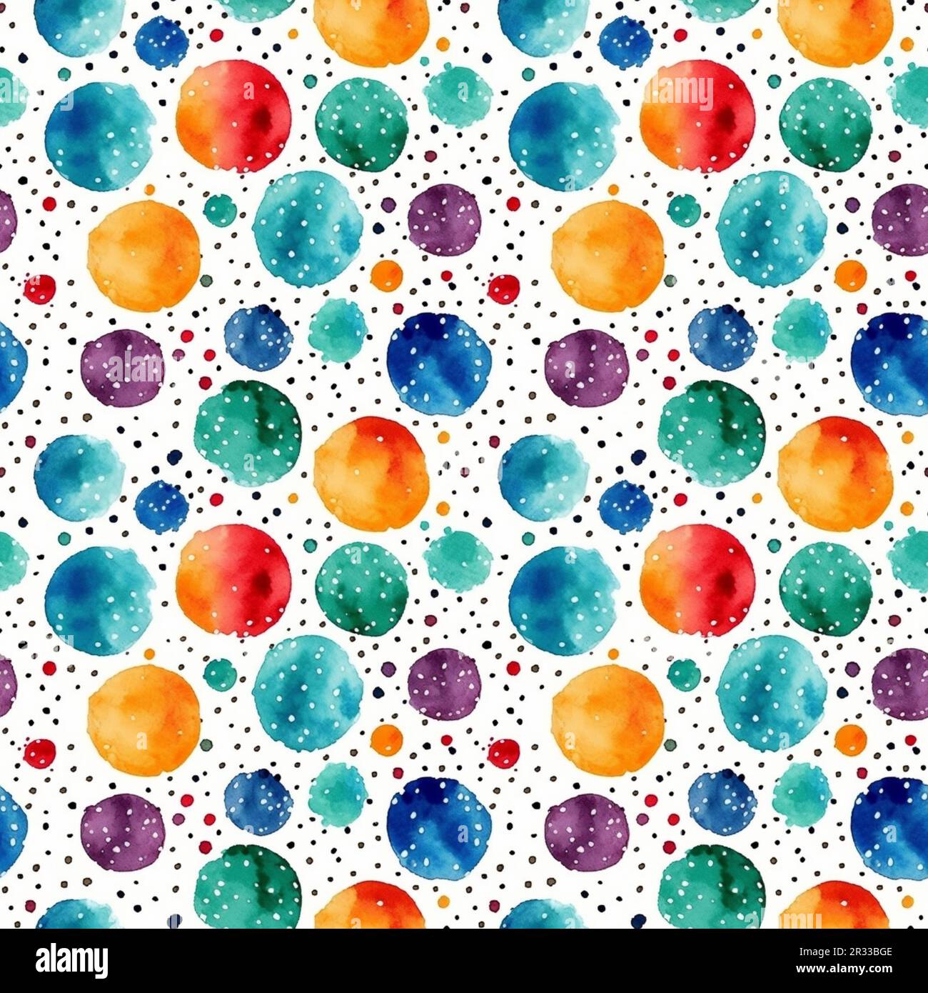 Watercolor seamless pattern wallpapers, fashion, backgrounds, textures ...