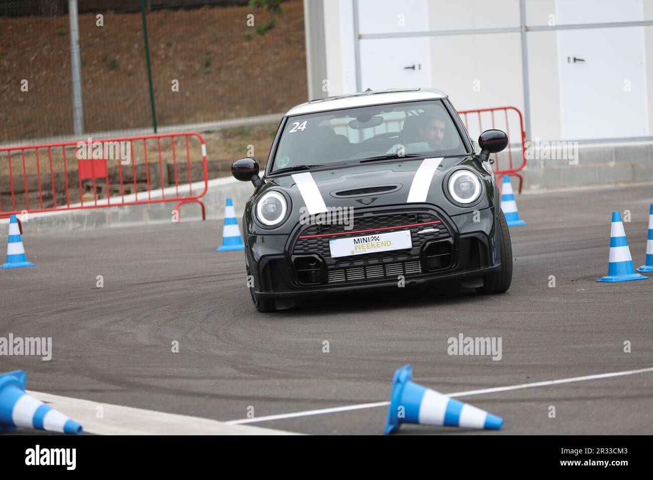 Mini Cooper test driving experience with members of public driving at ...