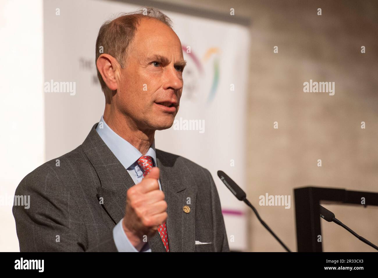 Berlin, Germany. 22nd May, 2023. Prince Edward, Duke of Edinburgh ...