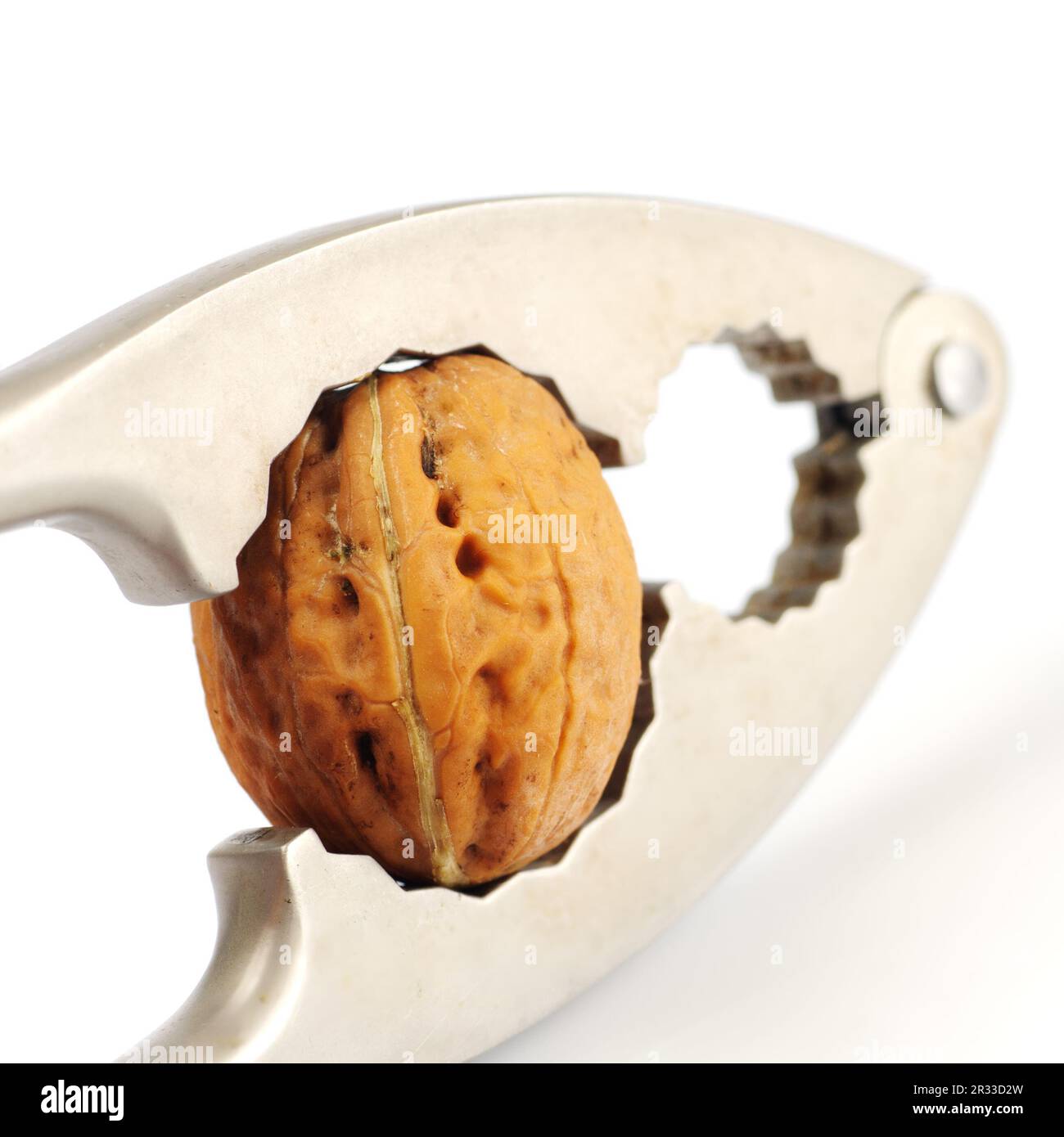 Metal nutcracker walnut isolated on hi-res stock photography and images ...