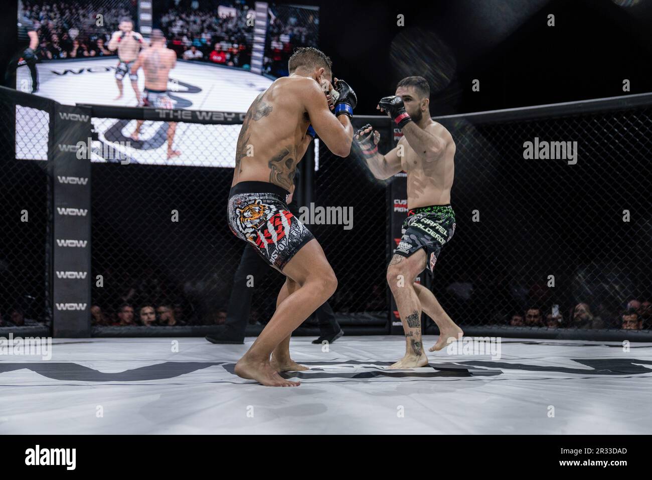 Madrid, Spain. 20th May, 2023. Rafael ®Leprechaun® CalderÛn and Ubay ...