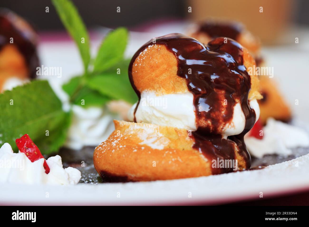 Profiteroles hi-res stock photography and images - Alamy
