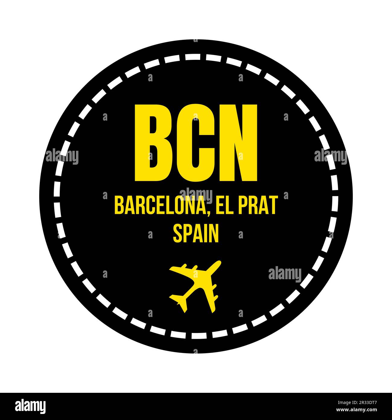 Barcelona airport Cut Out Stock Images & Pictures - Alamy