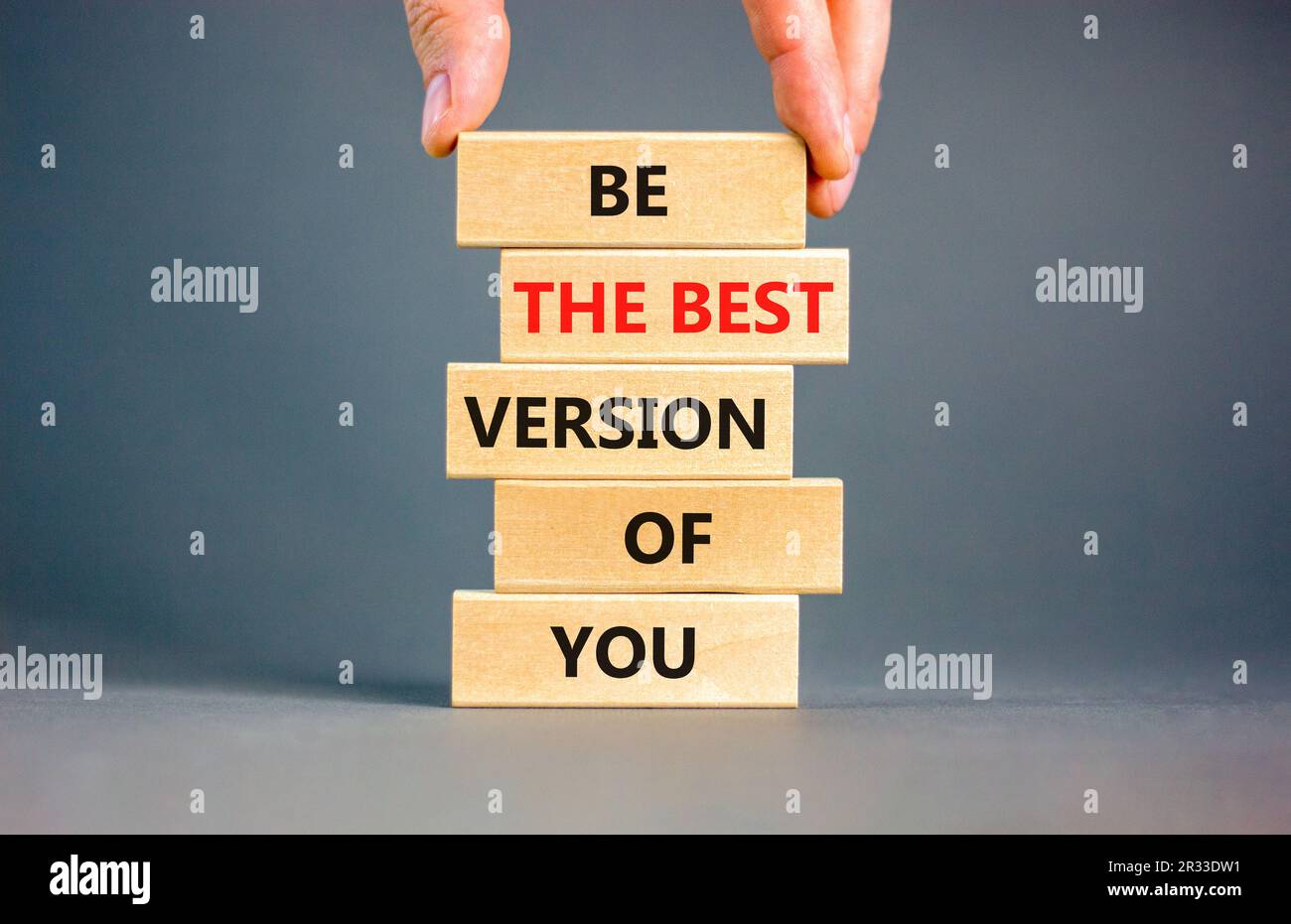 Motivational and inspirational symbol. Concept words Be the best ...