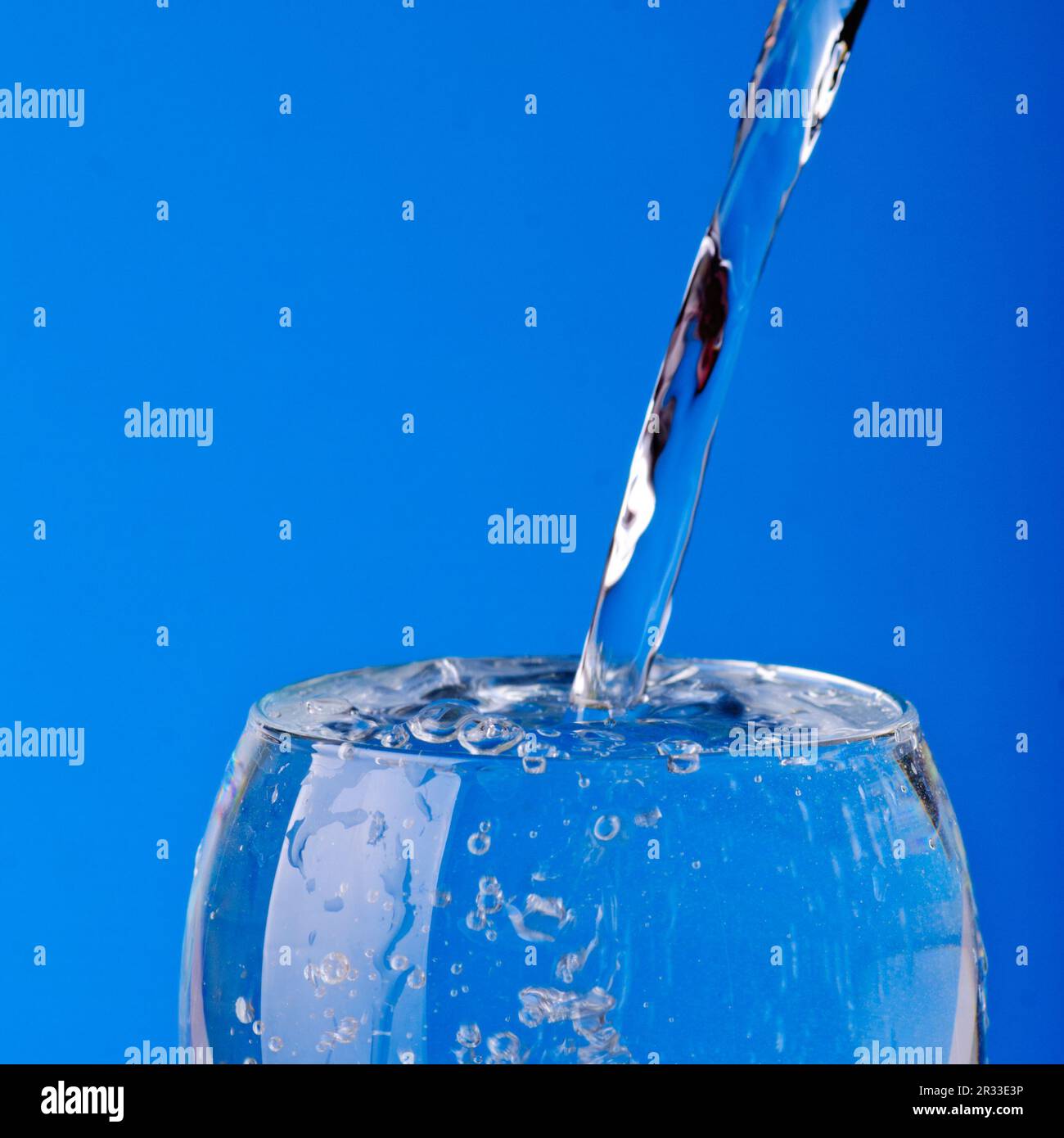 Glass with water Stock Photo - Alamy