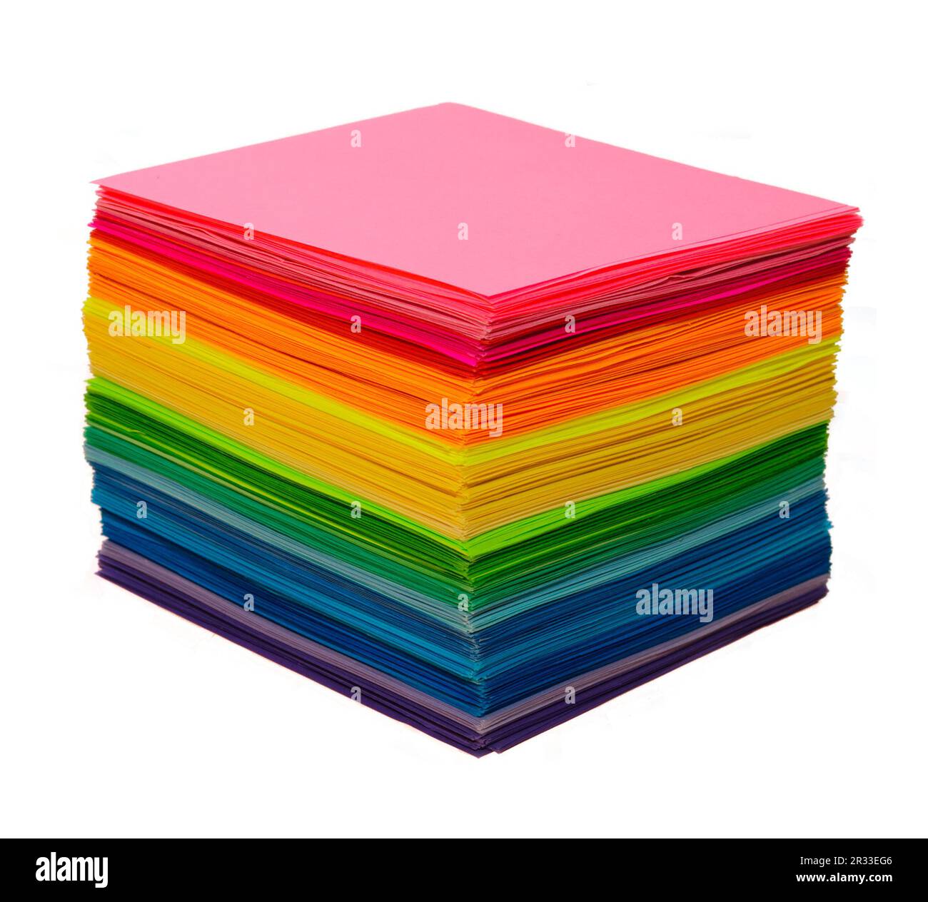 Various color paper Stock Photo - Alamy