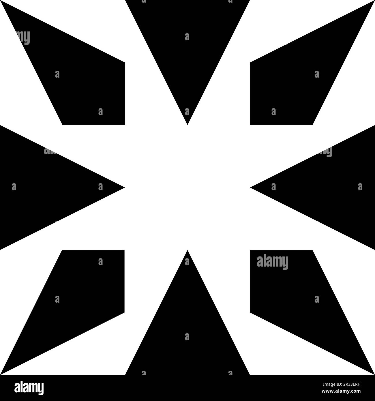 Barn quilt symbol icon Stock Photo - Alamy