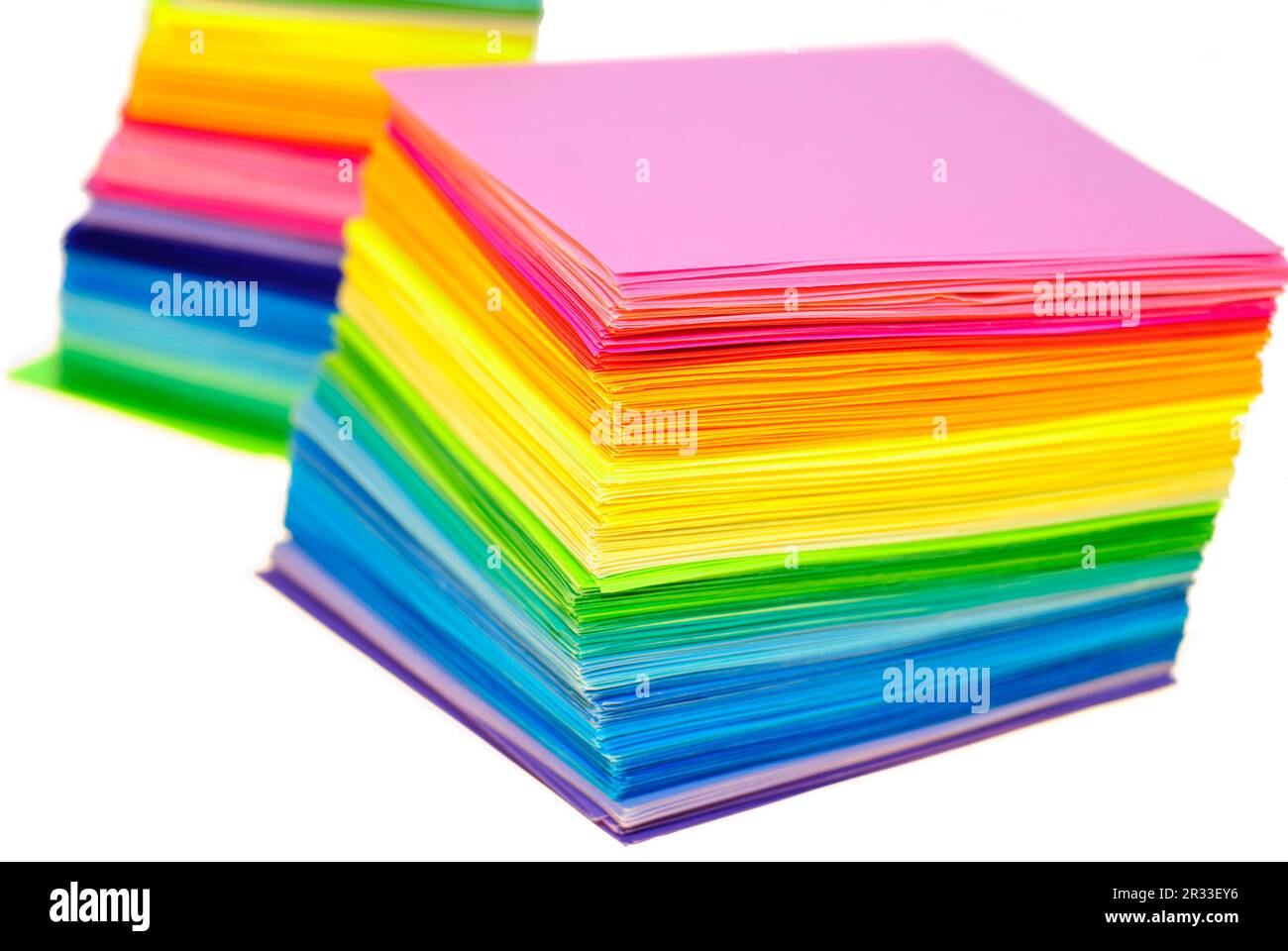 Various color paper Stock Photo - Alamy