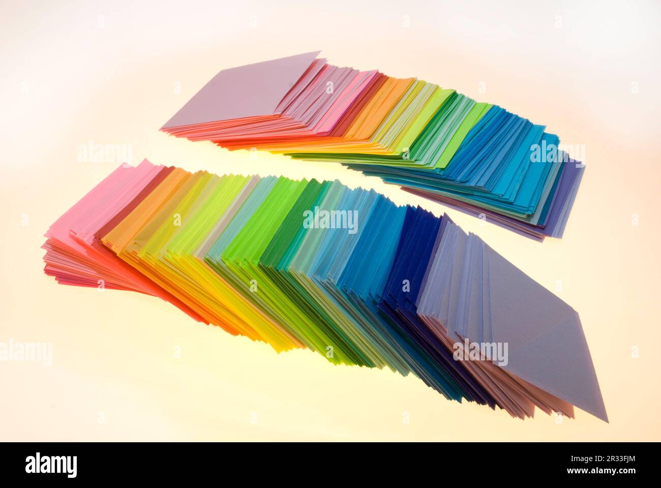 Various color paper Stock Photo - Alamy