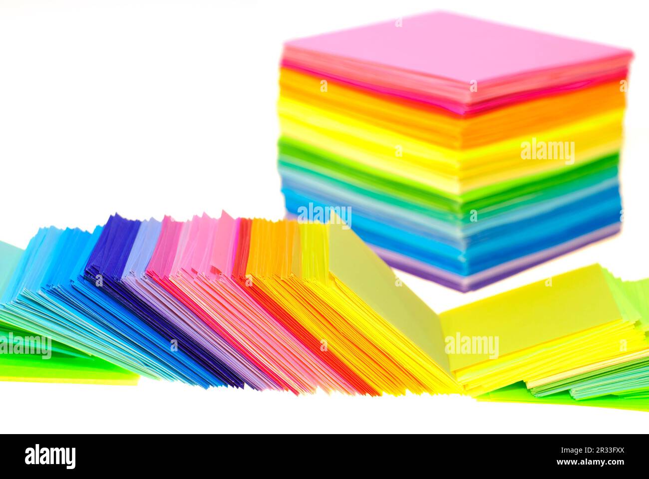 Various color paper Stock Photo - Alamy