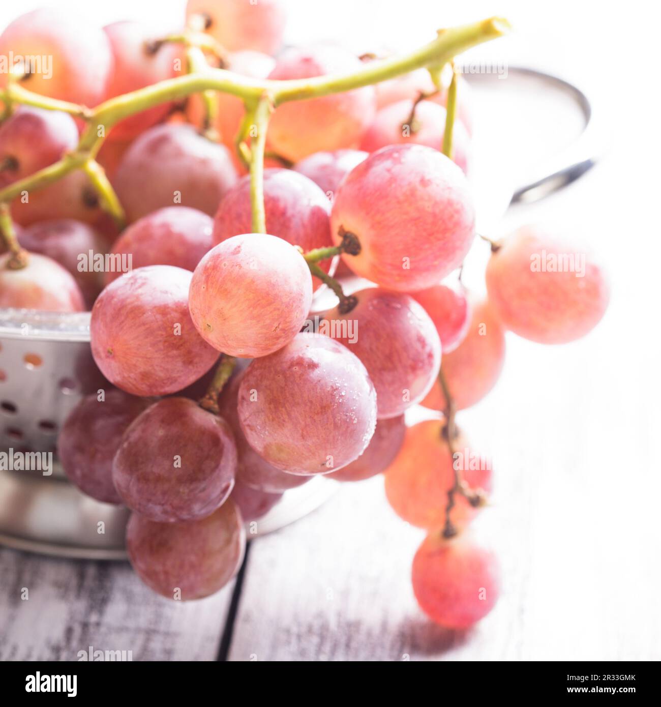 Big red grapes Stock Photo - Alamy
