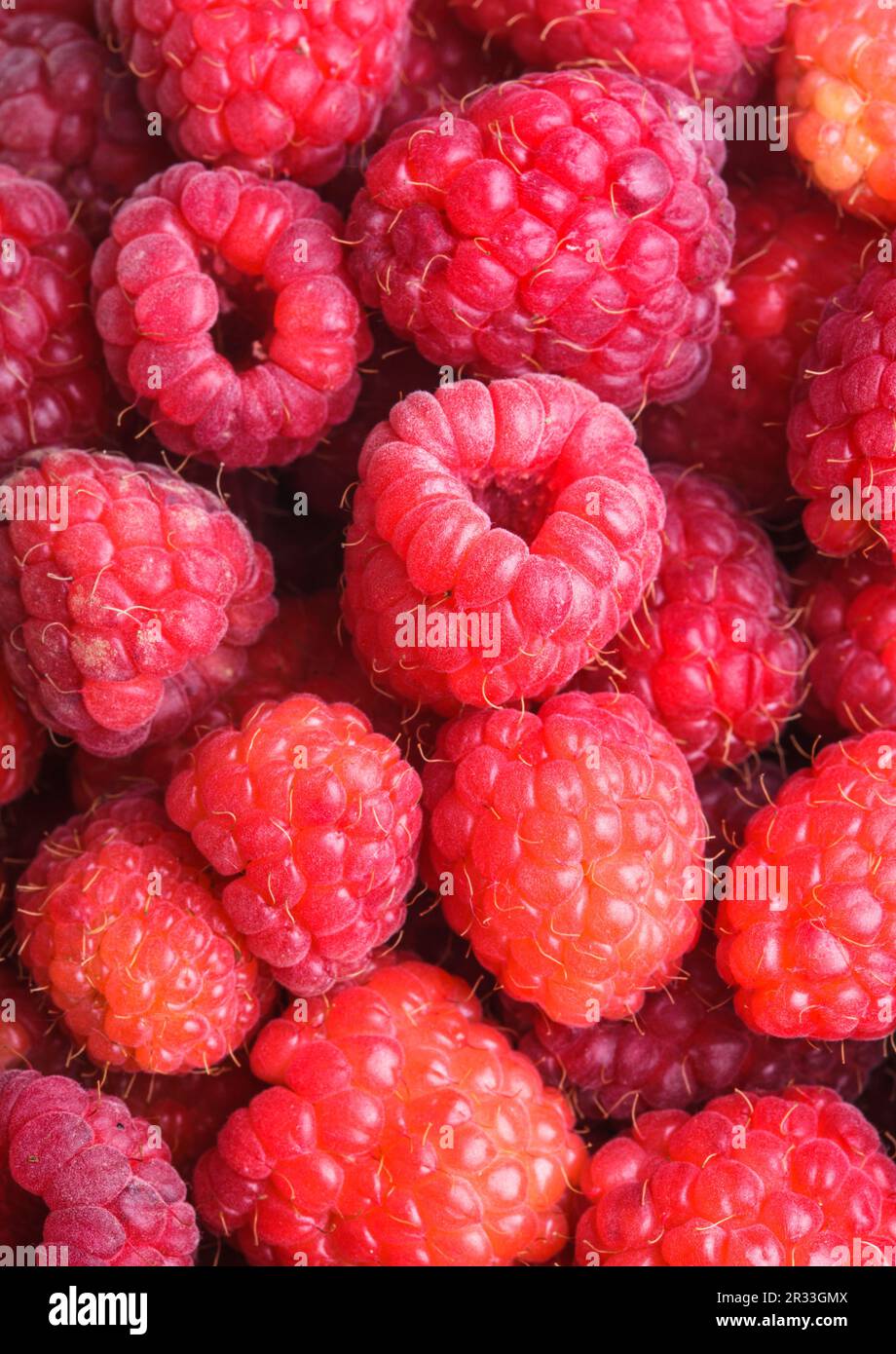 Close up fresh tasty raspberry hi-res stock photography and images - Alamy