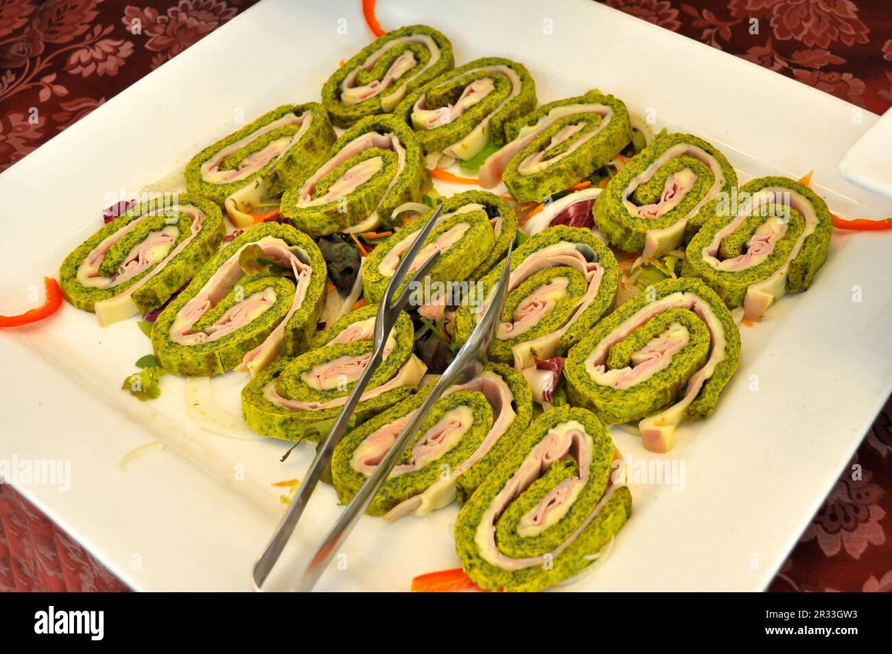 Antipasti Buffet im Hotel GARDEN, Pinerella bei Cervia, Adria, Pastete ...