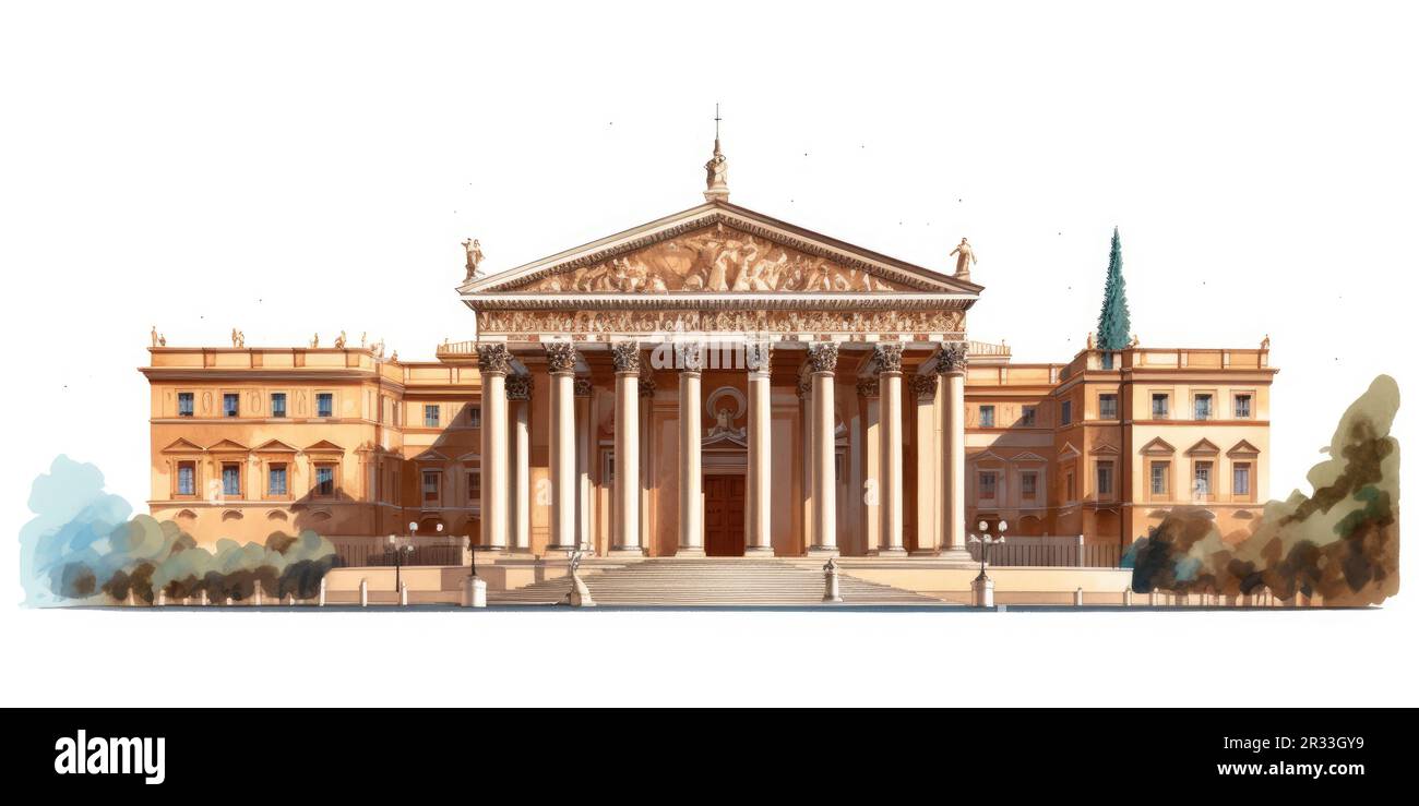 Colosseum background Cut Out Stock Images & Pictures - Alamy