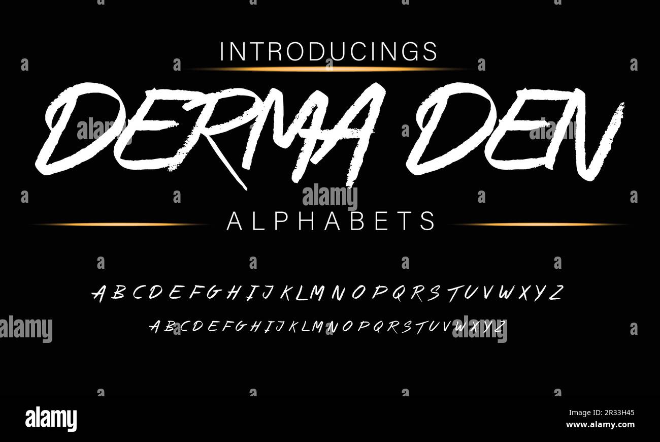 Funky colorful cartoon font type. Vector alphabet Stock Vector Image ...