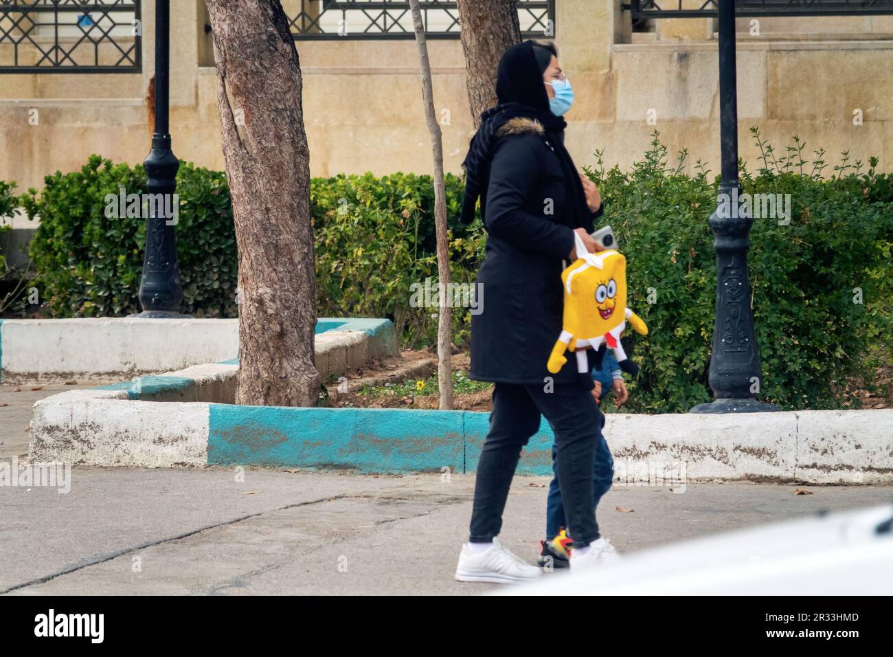 Iranian girls walk hi-res stock photography and images - Alamy