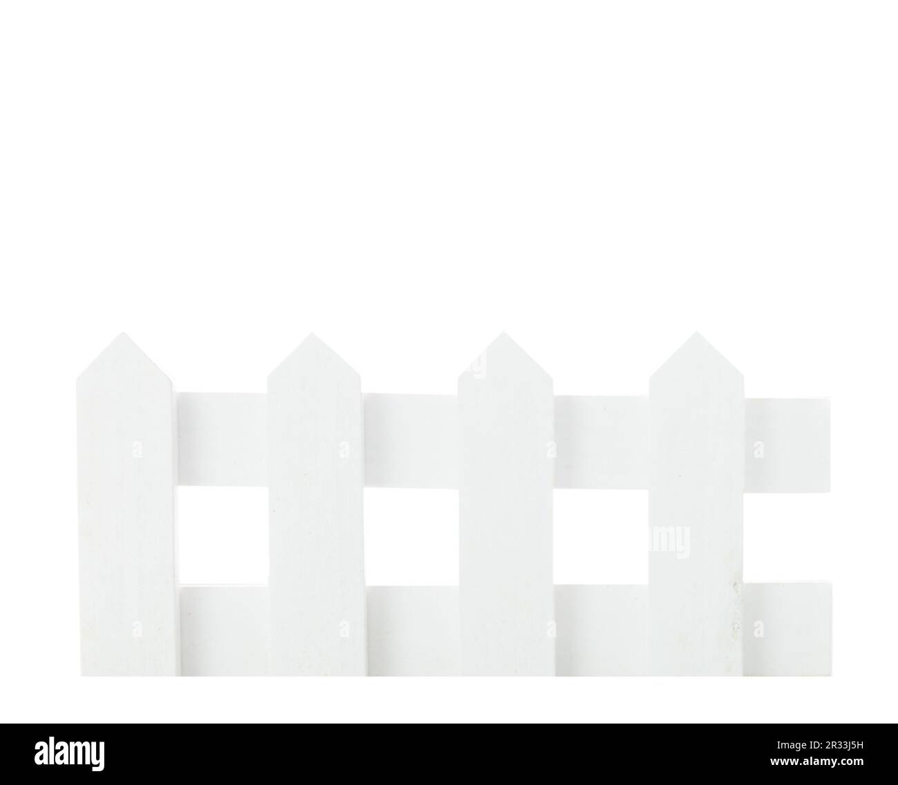 White timber fence hi-res stock photography and images - Alamy