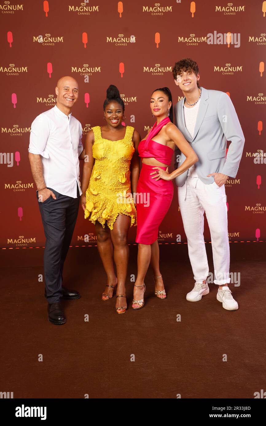 EDITORIAL USE ONLY (Left to right) Dr Robert Alexander, Clara Amfo ...