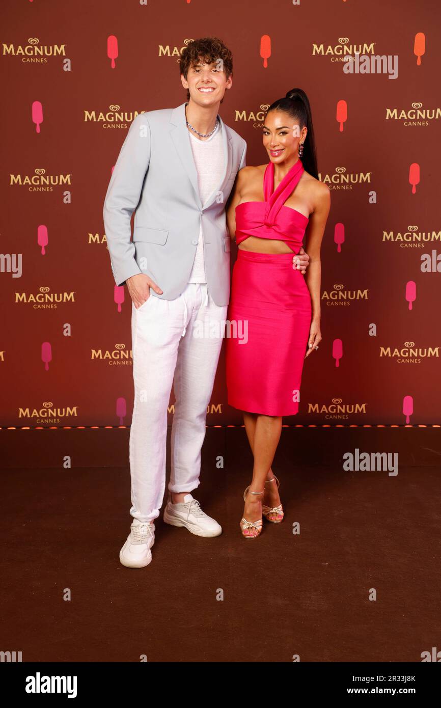 EDITORIAL USE ONLY Jvke and Nicole Scherzinger arrive at the Magnum ...
