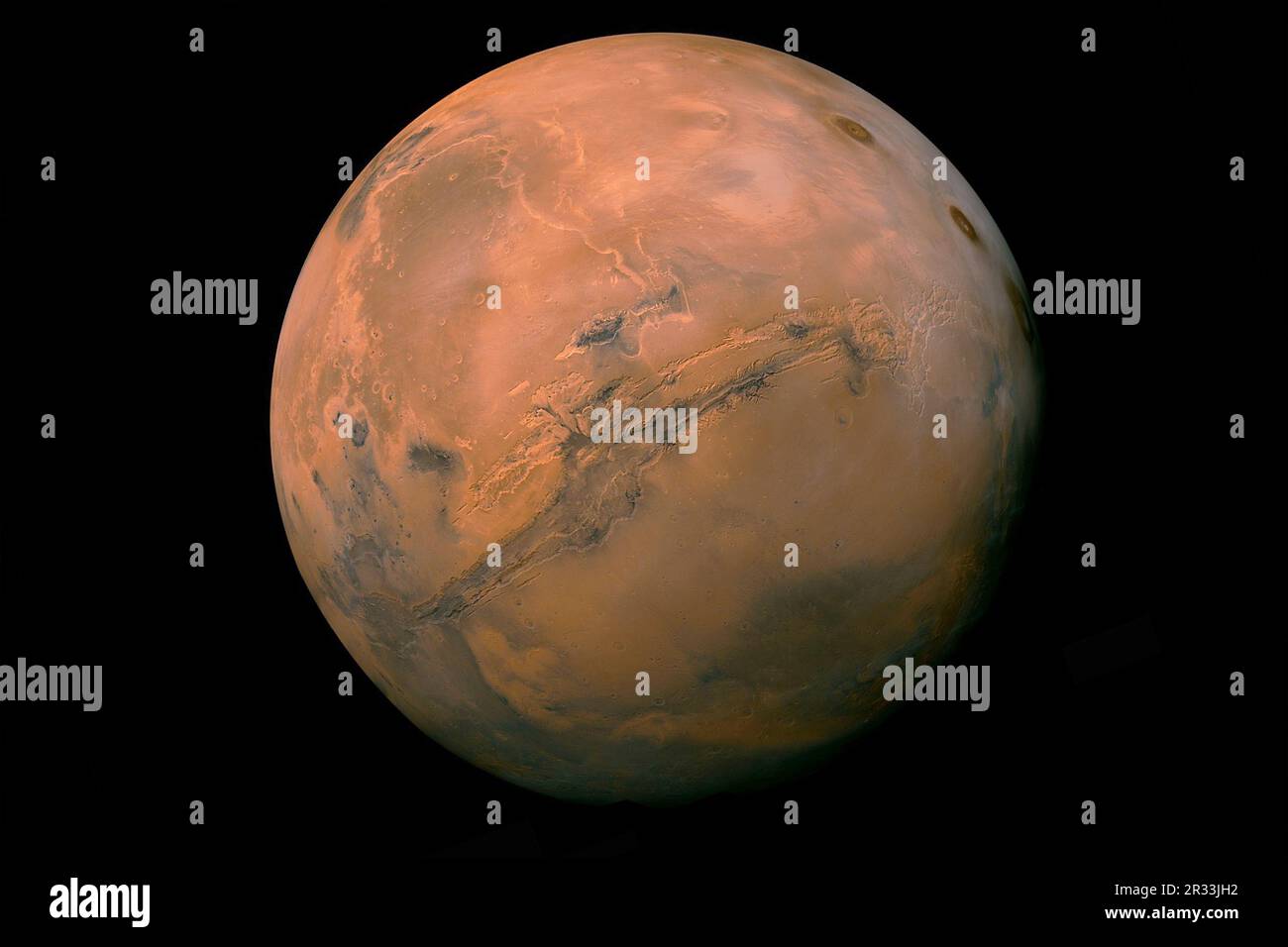 The planet Mars Stock Photo - Alamy